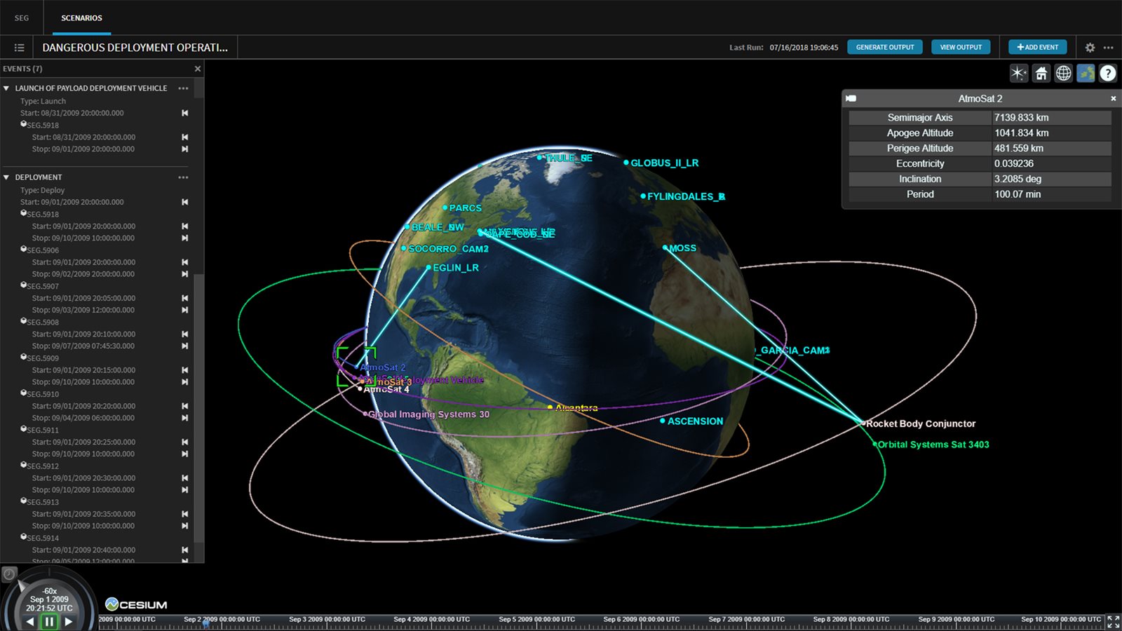 AGI: Space Event Generator (SEG) AGI: Space Event Generator (SEG)